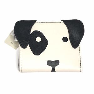 Fossil | Bags | Fossil Madison Bifold Dog Wallet Cream Black | Poshmark